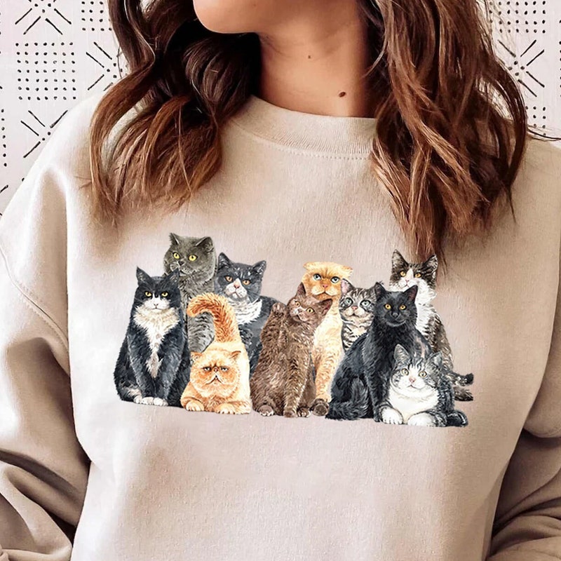 Cat Shirts for Women - Etsy