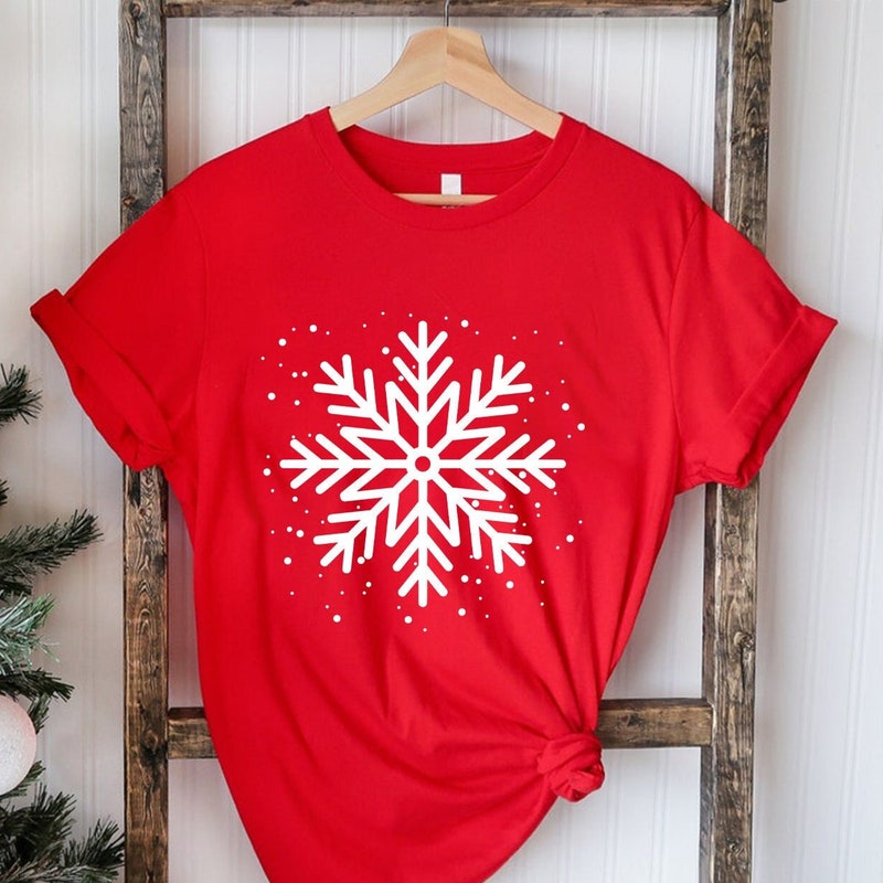 Snowflake Shirt - Etsy