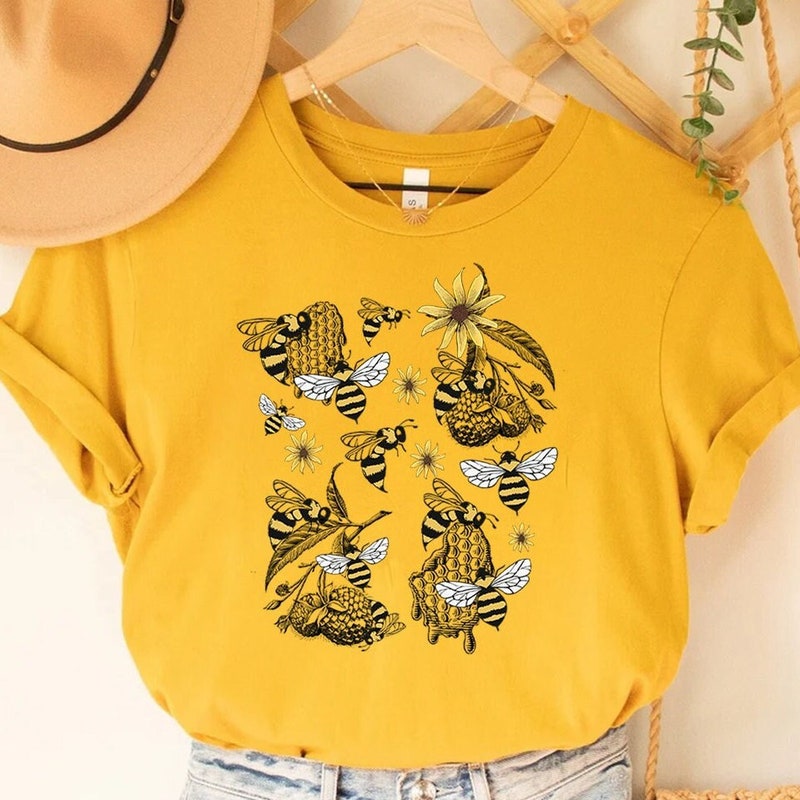 Bee Tshirt - Etsy