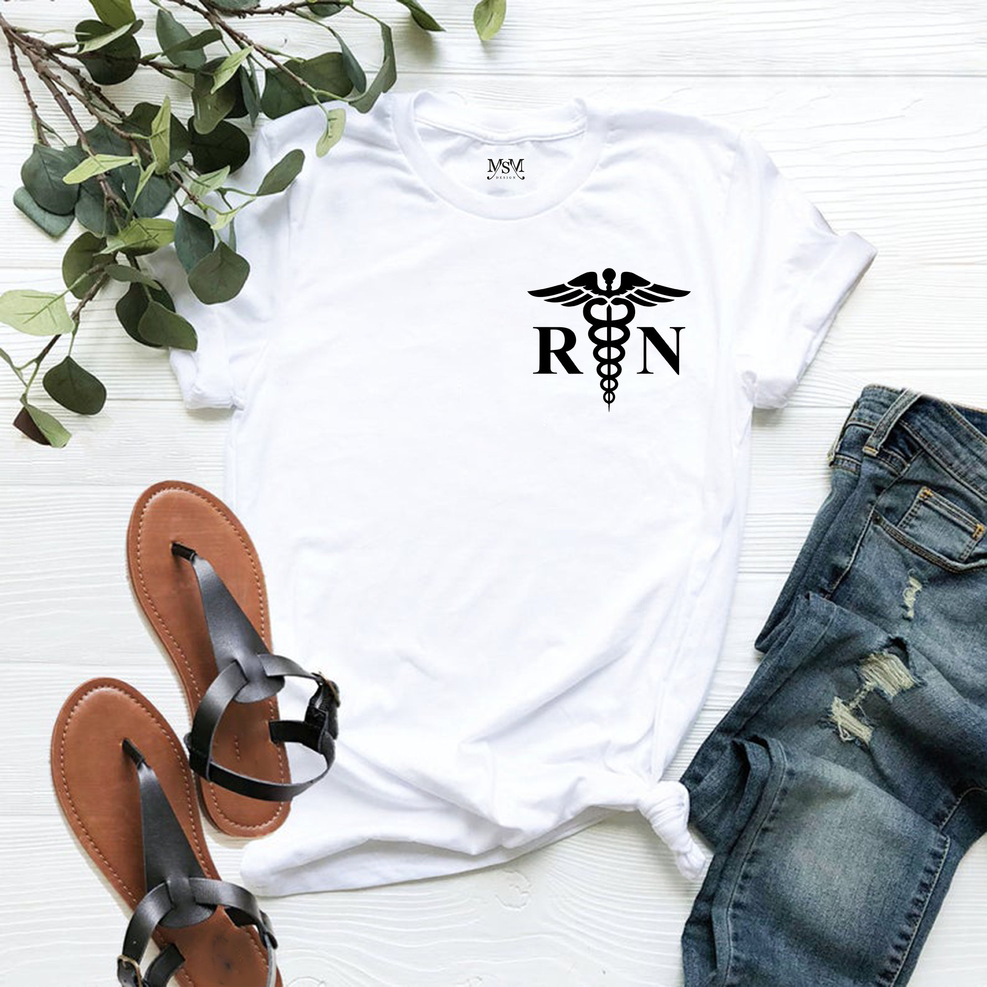 Registered Nurse Shirts Pocket RN Shirts Nurses Superhero | Etsy