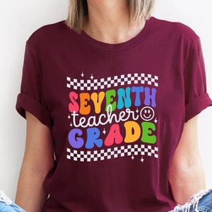 Seventh Grade Teacher Shirt, Teacher Team Shirts, 7th Grade Teacher ...