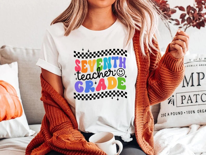 Seventh Grade Teacher Shirt, Teacher Team Shirts, 7th Grade Teacher ...