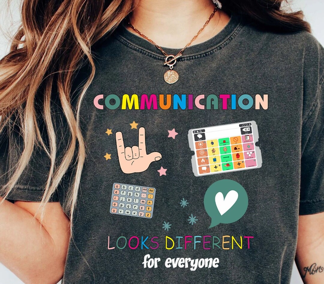 Communication is Different Shirt, Speech Therapy, Speech Pathologist ...