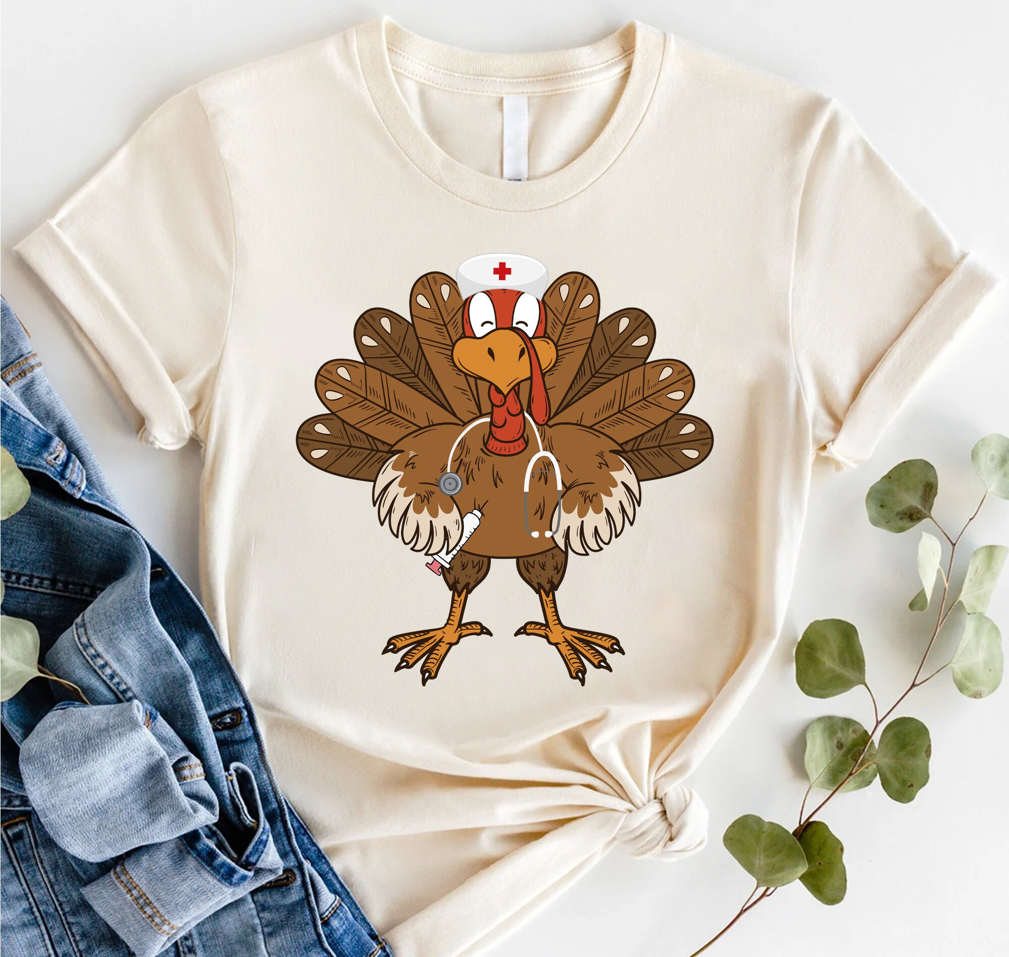 Nurse Turkey Shirt Nurse Gift Thanksgiving Nurse Shirt - Etsy