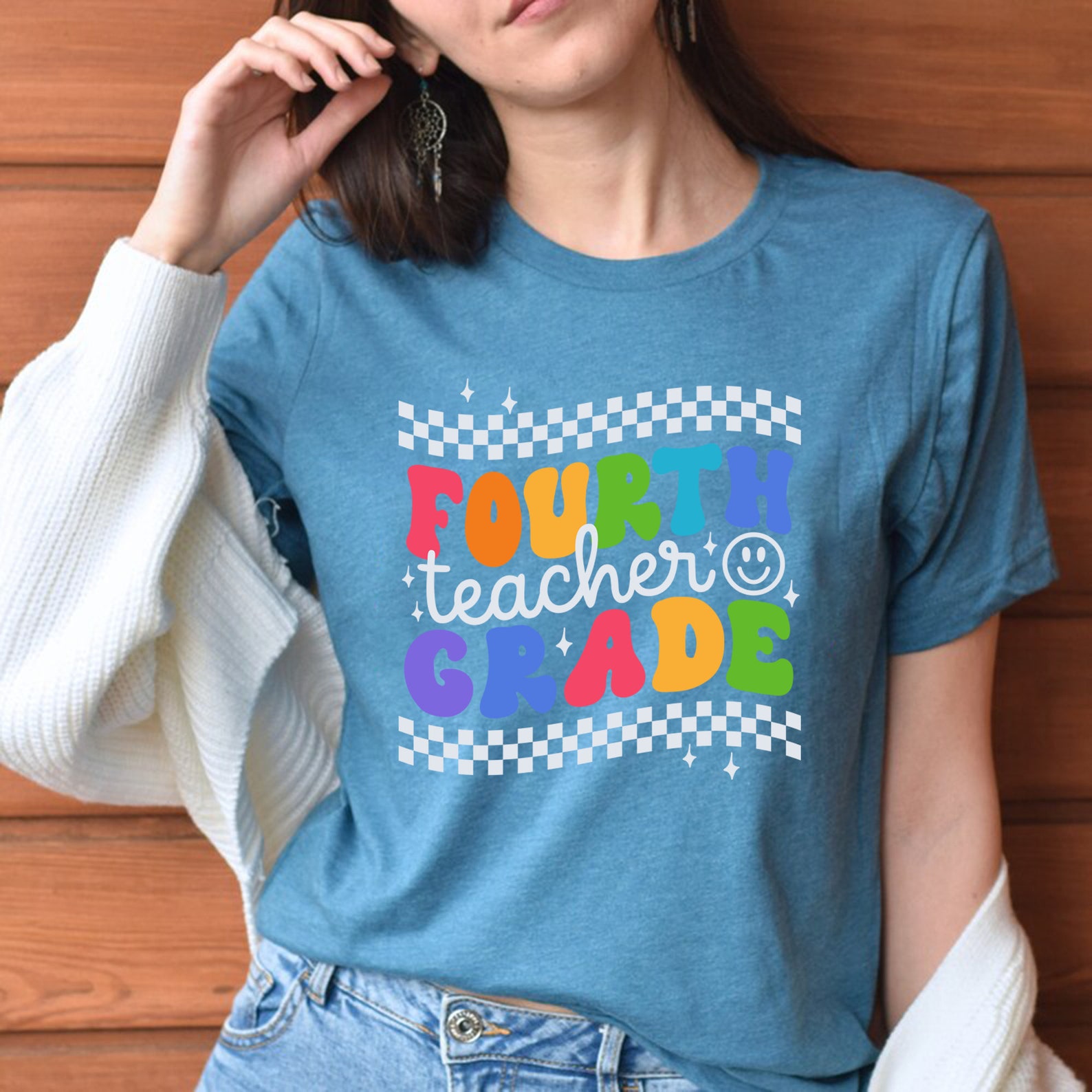 Fourth Grade Teacher Shirt, Teacher Team Shirts, 4th Grade Teacher ...
