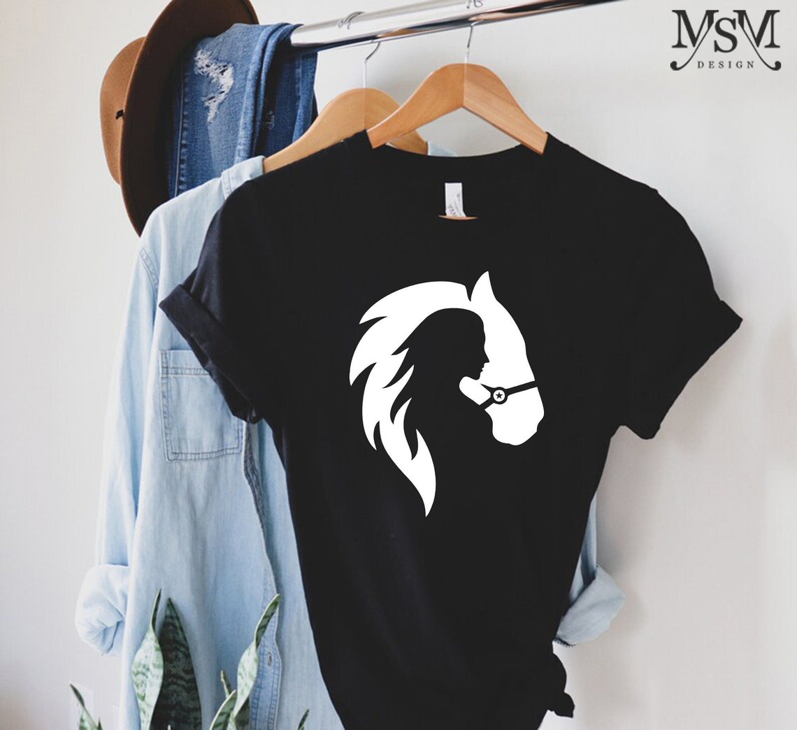 Horse Shirt Horse Gift Equestrian Gifts Equestrian Shirt | Etsy