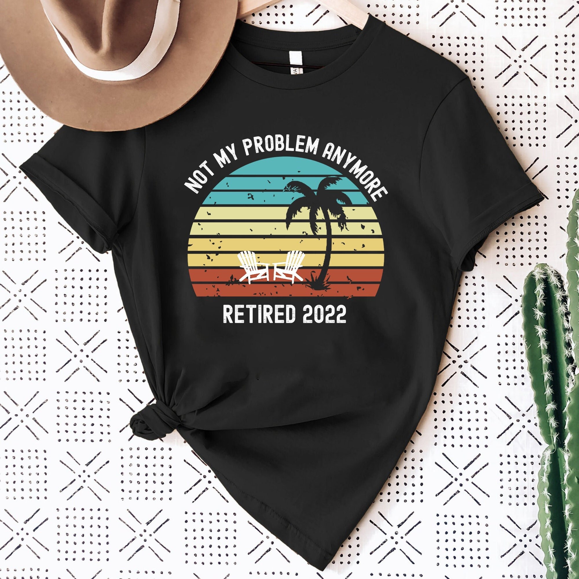 Retired 2022 Shirt Retirement Party Shirt Gift for Retired - Etsy