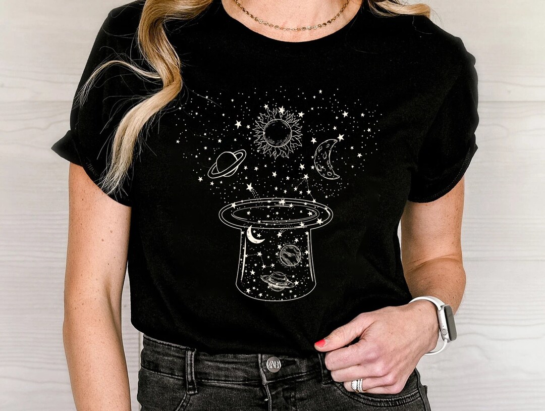 Space Shirt, Star Galaxy T Shirt, Astronomy Shirt, Outdoors Shirt ...