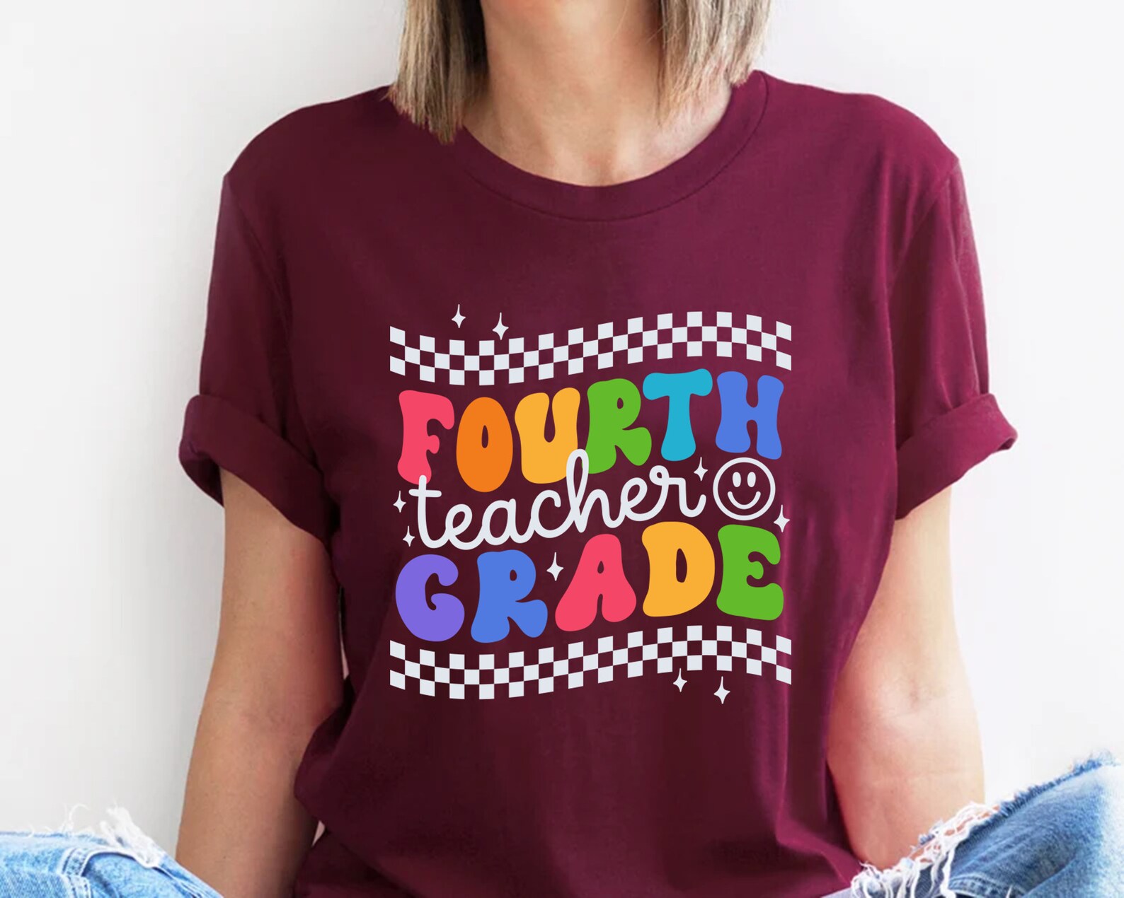 Fourth Grade Teacher Shirt, Teacher Team Shirts, 4th Grade Teacher ...