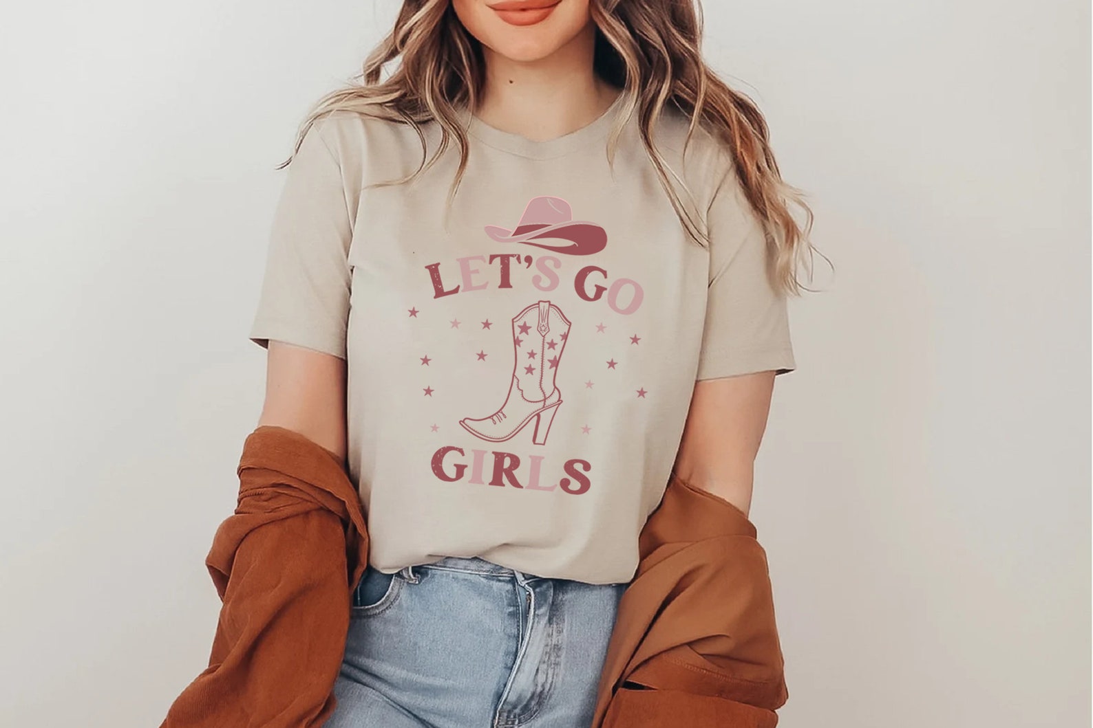 Let's Go Girls Graphic Tee Let's Go Girls T-shirt - Etsy