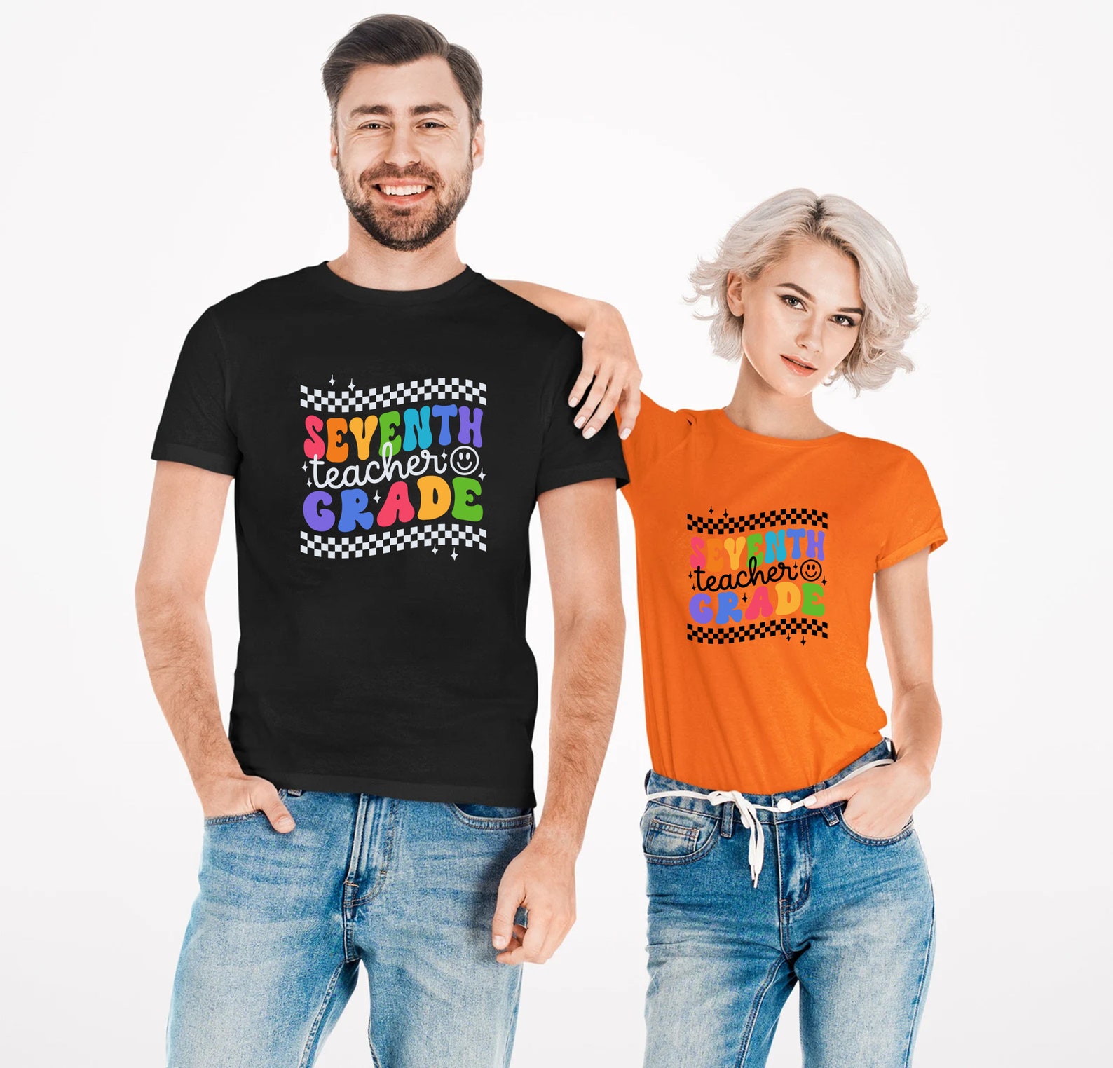 Seventh Grade Teacher Shirt, Teacher Team Shirts, 7th Grade Teacher ...