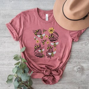 Bee T-shirt, Cute Shirt, Save the Bees Shirt, Insect Shirt, Nature ...