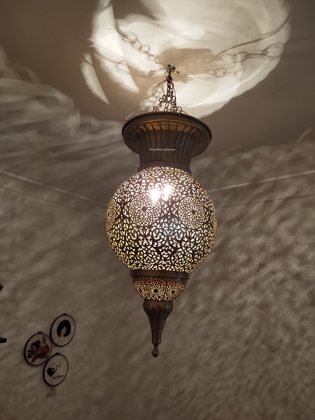 Moroccan Ceiling Light, Hanging Lamp, Pendant Lamp, Ceiling Lamp ...