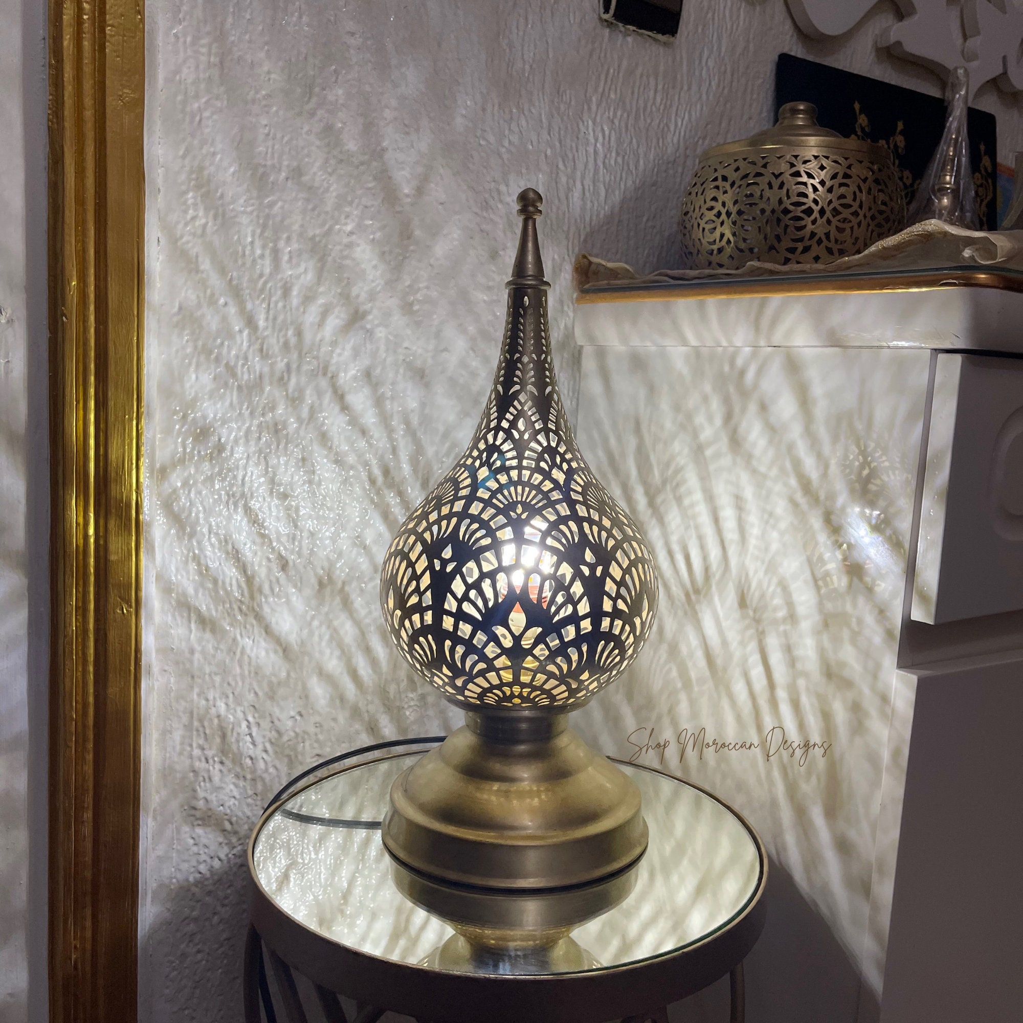 Table Lamp, Moroccan Lamp, Bedside Lamp, Desk Lamp, Bedroom Lamp, Floor ...