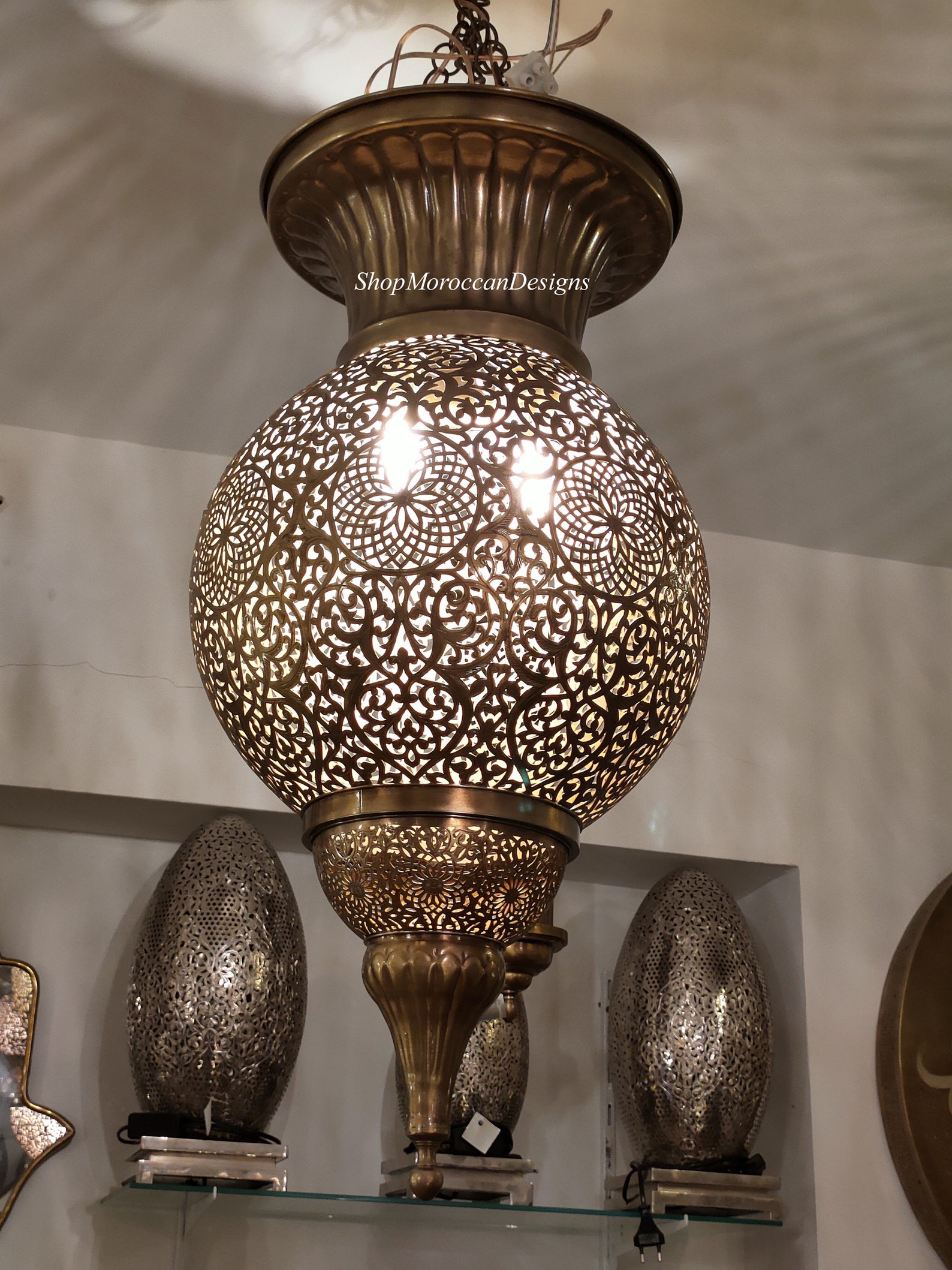 Moroccan Ceiling Light Hanging Lamp Pendant Lamp Ceiling - Etsy