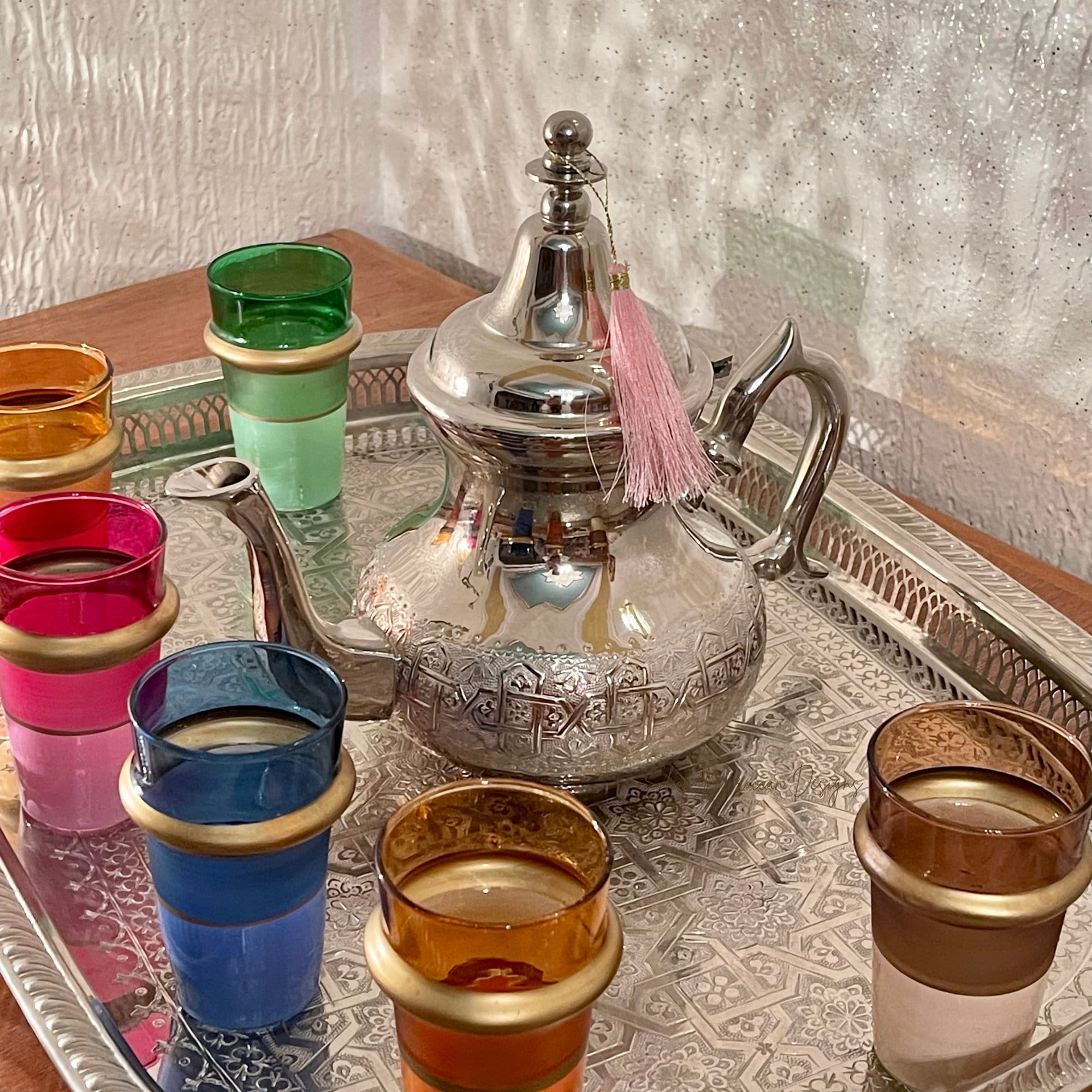 Moroccan Teapot, Tea Maker, Brass Teapot, Handcrafted Tea Pot, Tea ...