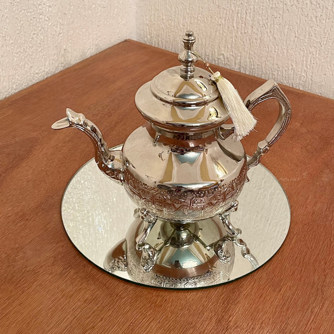 Moroccan Teapot, Tea Maker, Brass Teapot, Handcrafted Tea Pot, Tea ...