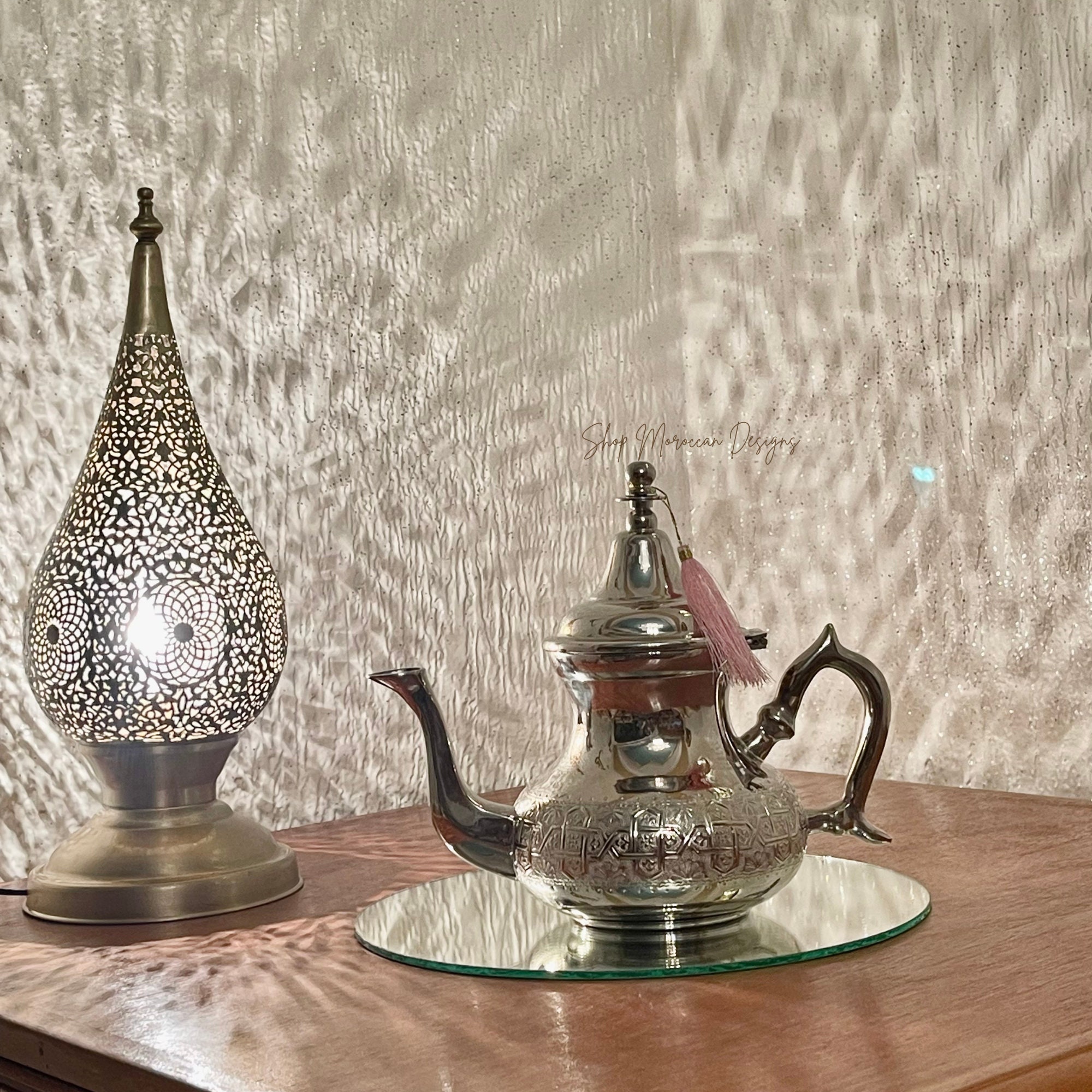 Moroccan Teapot, Tea Maker, Brass Teapot, Handcrafted Tea Pot, Tea ...