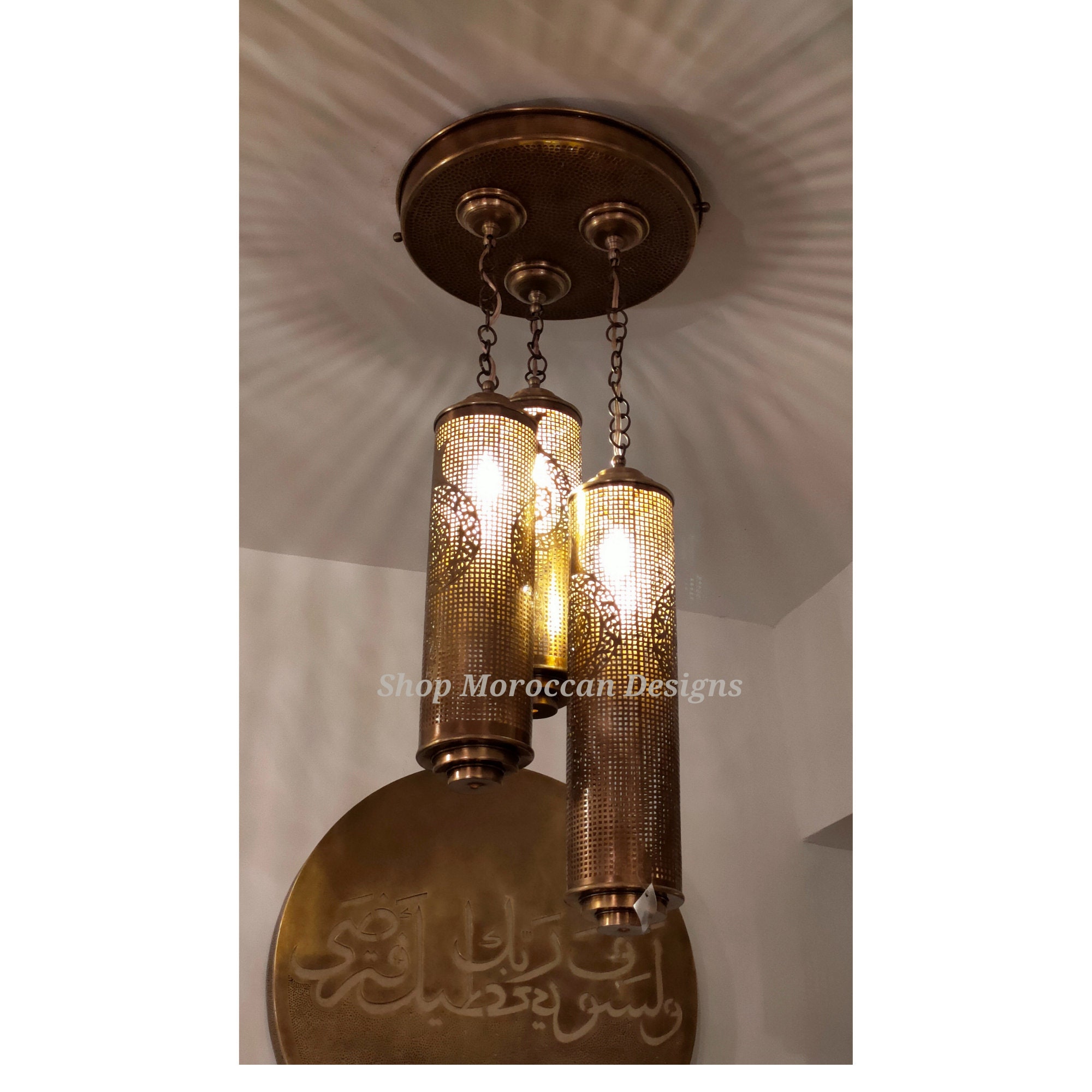 Moroccan Lamp, Brass Light, Stand Lamp, Moroccan Decor, Home Light ...