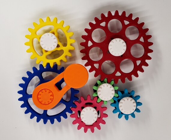 Magnetic Kinetic Gears 6 Gear Set Small to Medium Machine - Etsy Australia