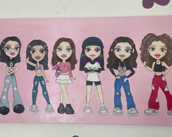 Custom Bratz Doll Painting - Etsy