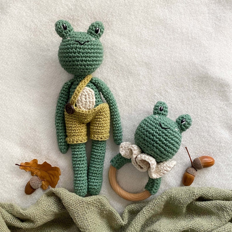 Frog Crochet Pattern - Etsy