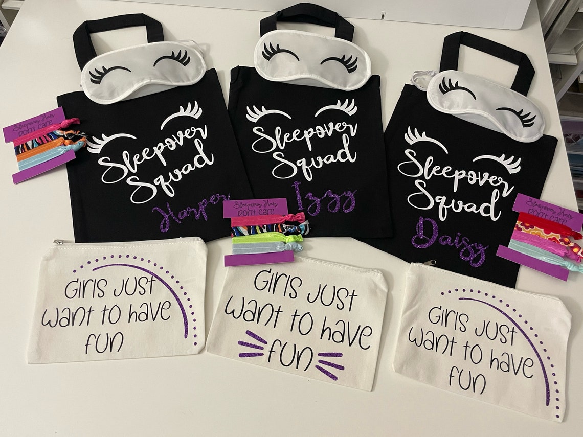 Girls Sleepover Squad Goodies - Etsy