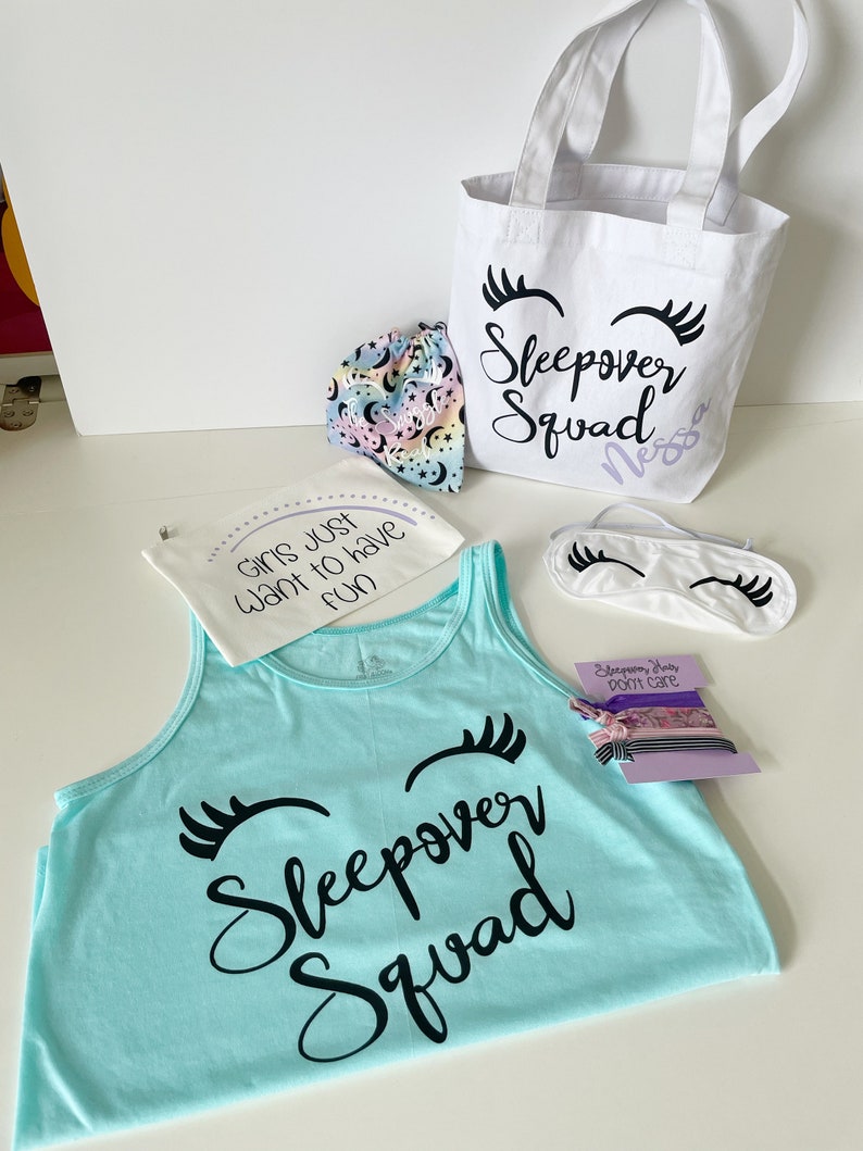 Girls Sleepover Squad Goodies - Etsy