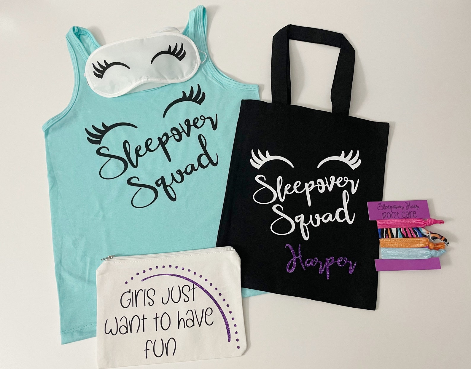 Girls Sleepover Squad Goodies - Etsy