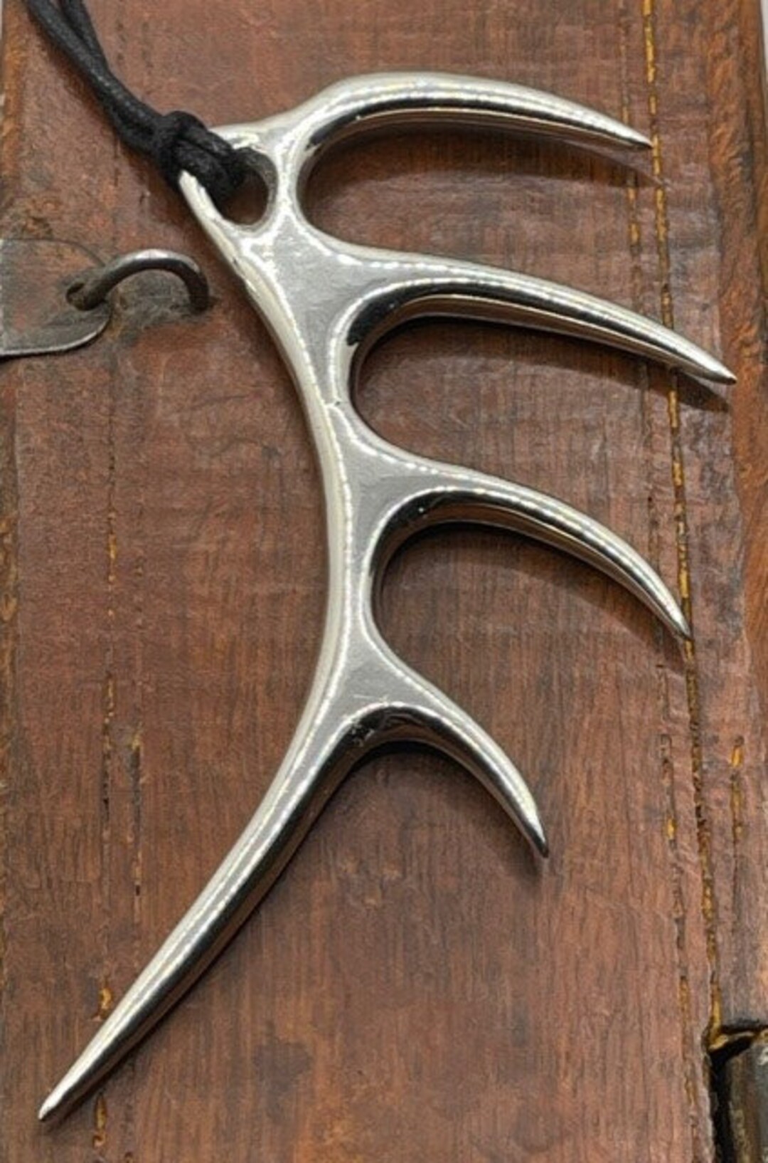 Heavy 1980s Biker 55G Richard Erker Sterling Silver Necklace Pendant - Etsy