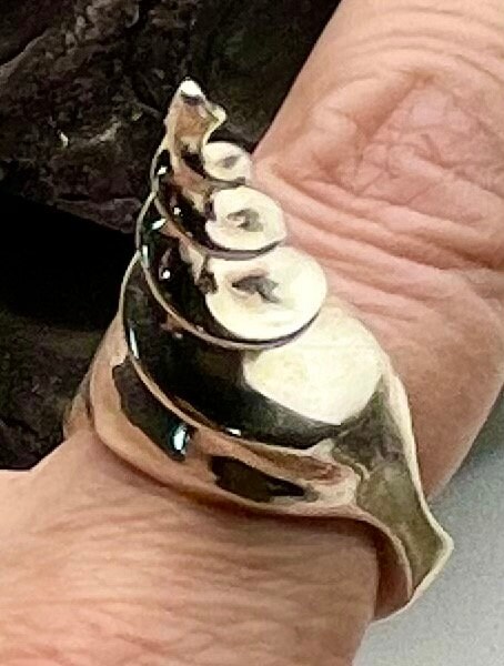 Heavy 1980s Biker 23G RICHARD ERKER Sterling Silver Cork Screw Ring - Etsy