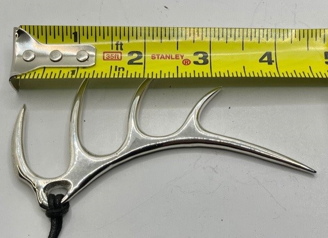 Heavy 1980s Biker 55G Richard Erker Sterling Silver Necklace Pendant - Etsy