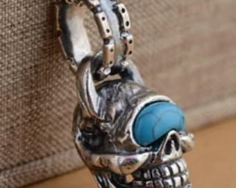 Stoplight Starlingear Vintage Japanese One Eyed Skull Sterling Silver ...