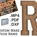 3ft - Letter R - Marquee Letter Build Plans - Digital Template for Wood ...