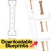 4ft - Letter I - Build Plans & Blueprints - Digital Template for Wood ...