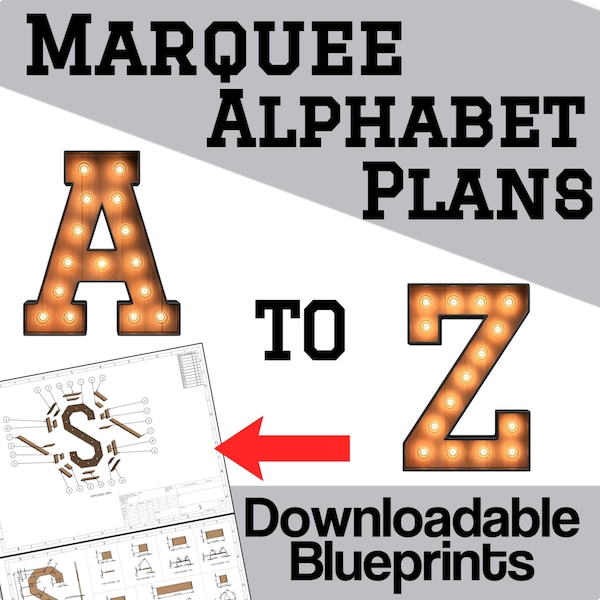 Marquee Letters - Etsy