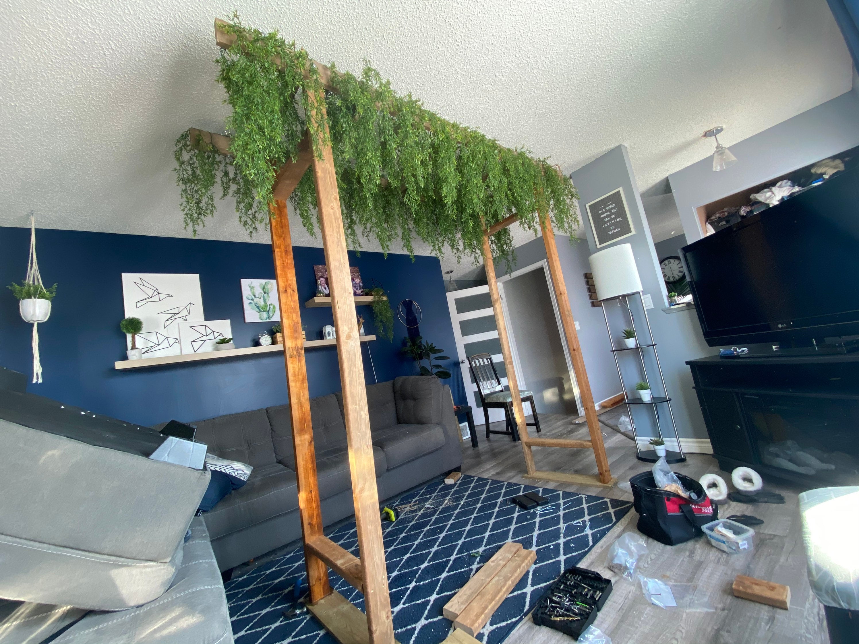 DIY Greenery Head Table Ladder / Wedding Arch Template - Etsy
