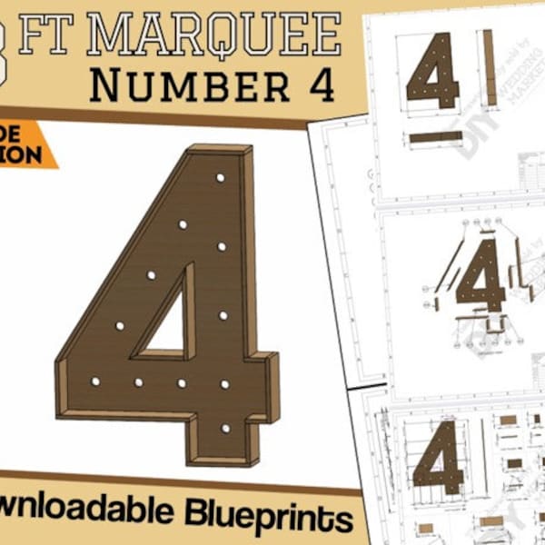 Number Marquee Lights - Etsy