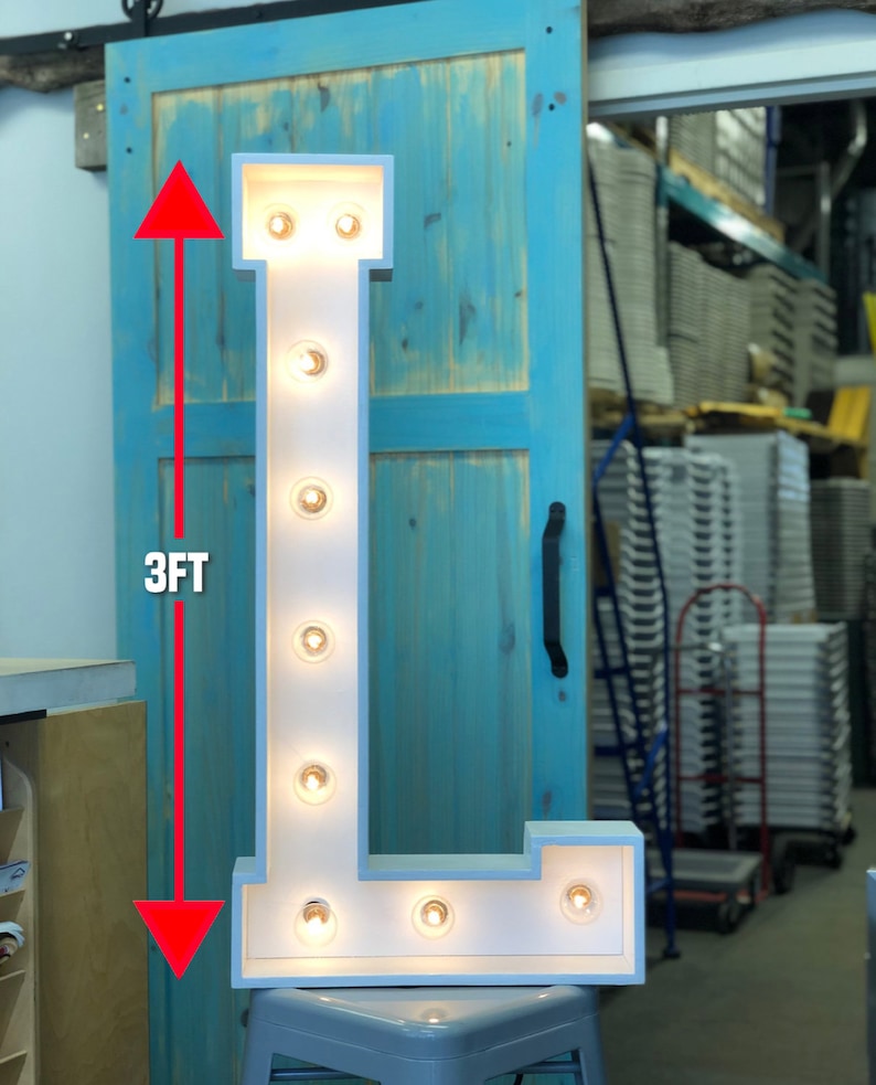 3ft Letter M Marquee Build Plans Digital Template for - Etsy
