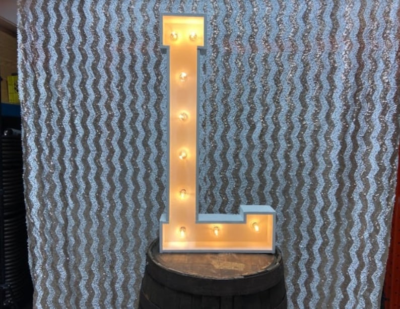 3ft Build Marquee Letters (A-Z) Extra Wide Version - DIY Wood Working ...