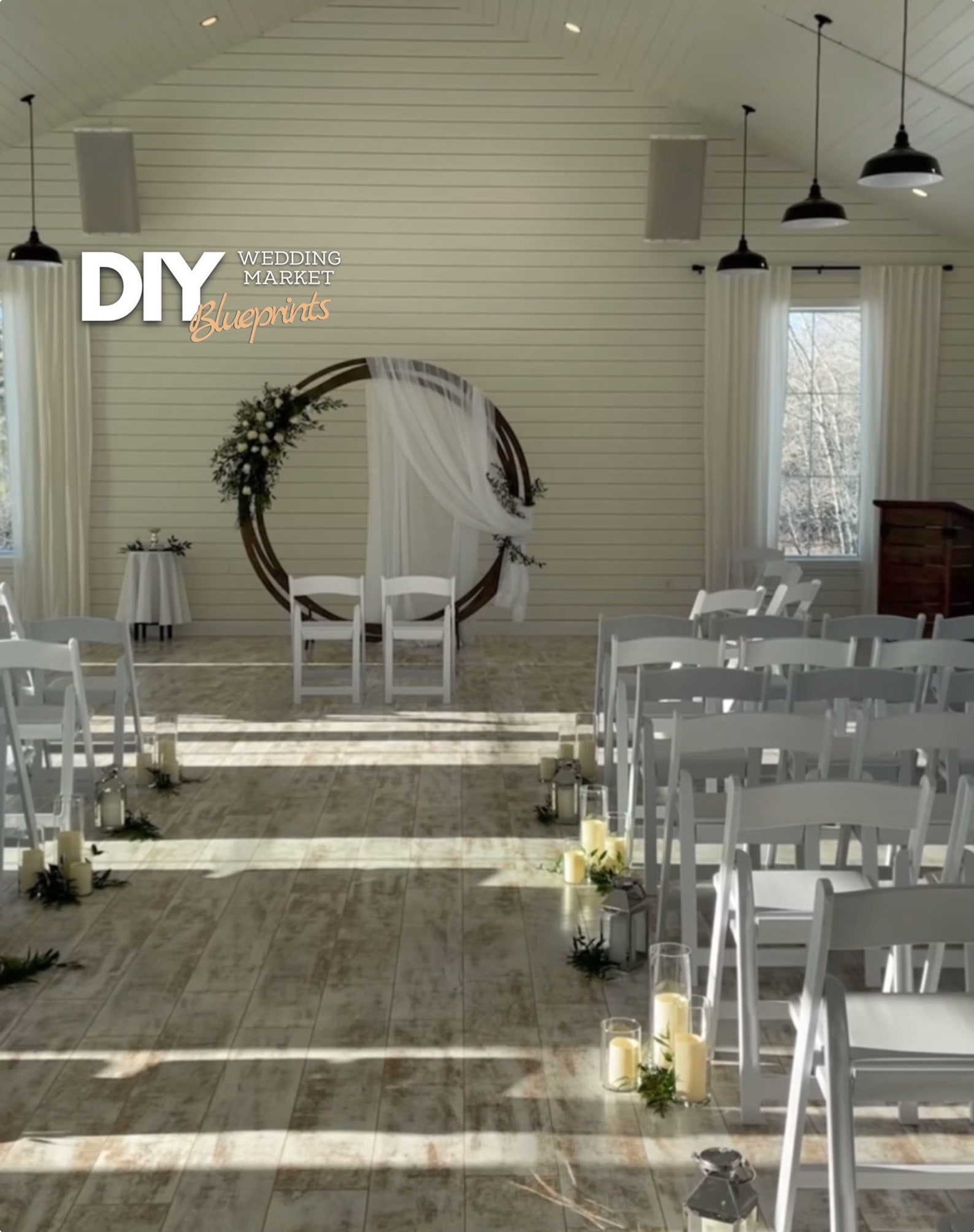 NEW: Fancy Circle DIY Arch Build Plans Compact Style | Etsy