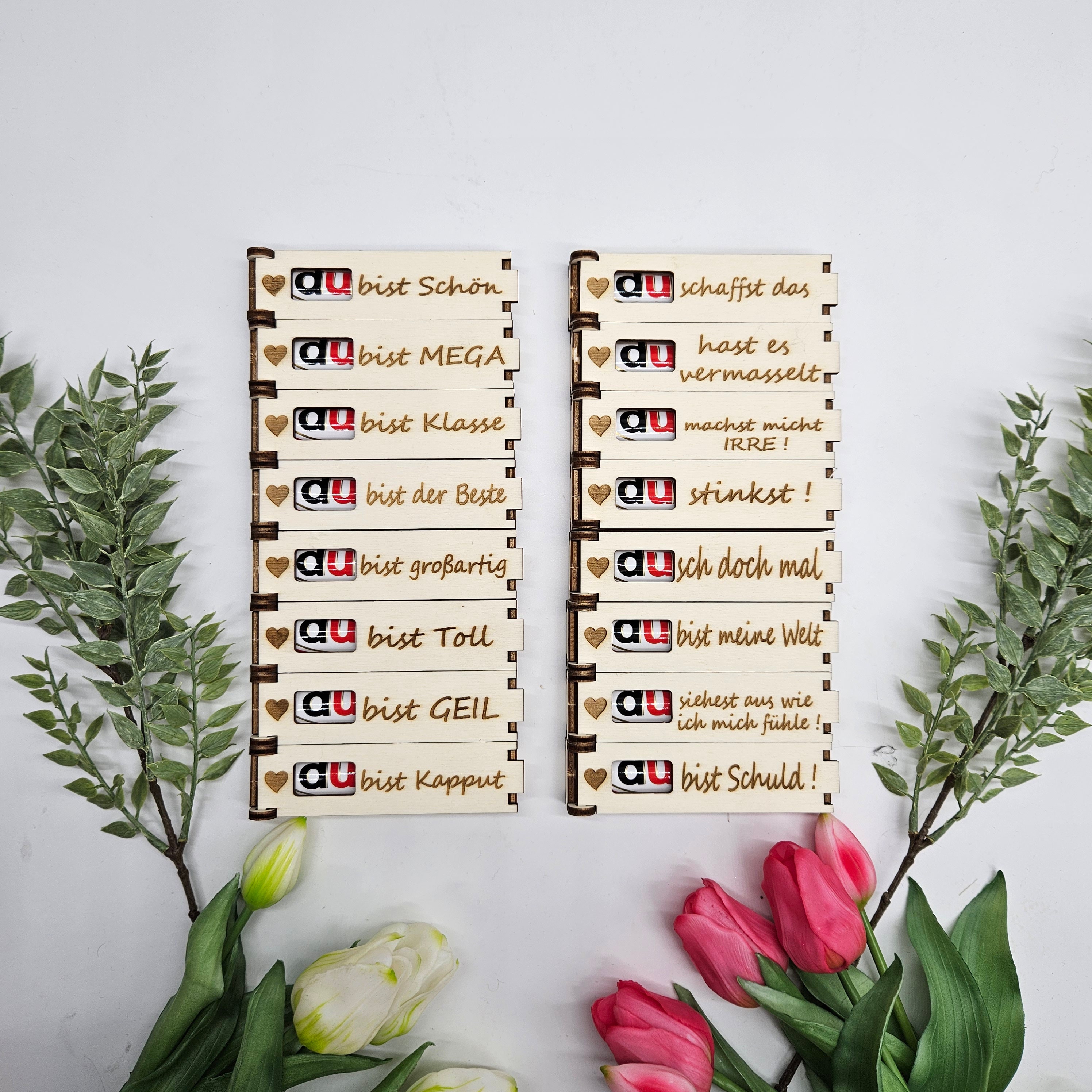 Duplo Geschenkbox Du bist ... Schokoriegel Geschenkbox - Etsy.de