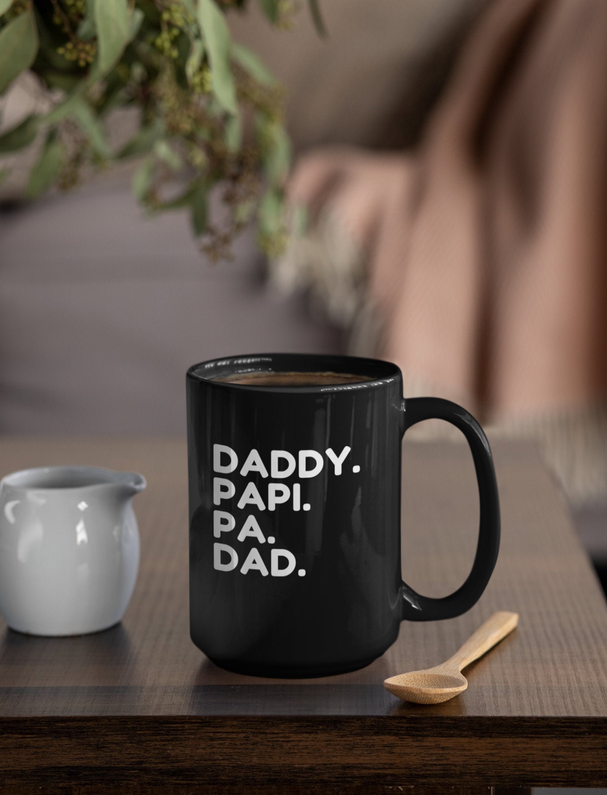 Black Owned Daddy Papi Pa Dad Mug Funny Coffee Mug Funny | Etsy
