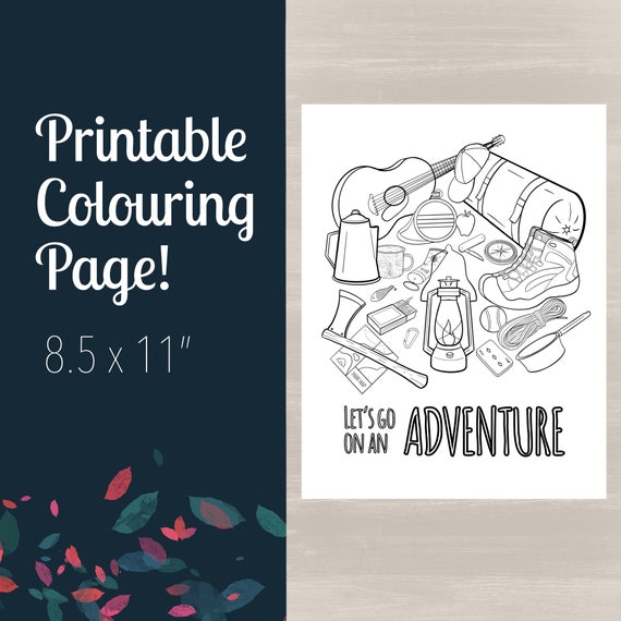 Camping Coloring Pages - Mom. Wife. Busy Life.