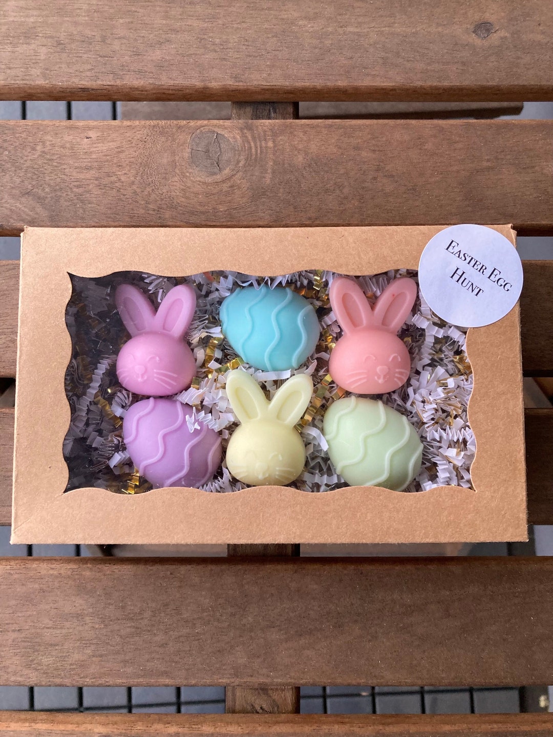 Easter Egg Hunt Soap Box Multiple Scent Options Box of 6 Party Favor ...