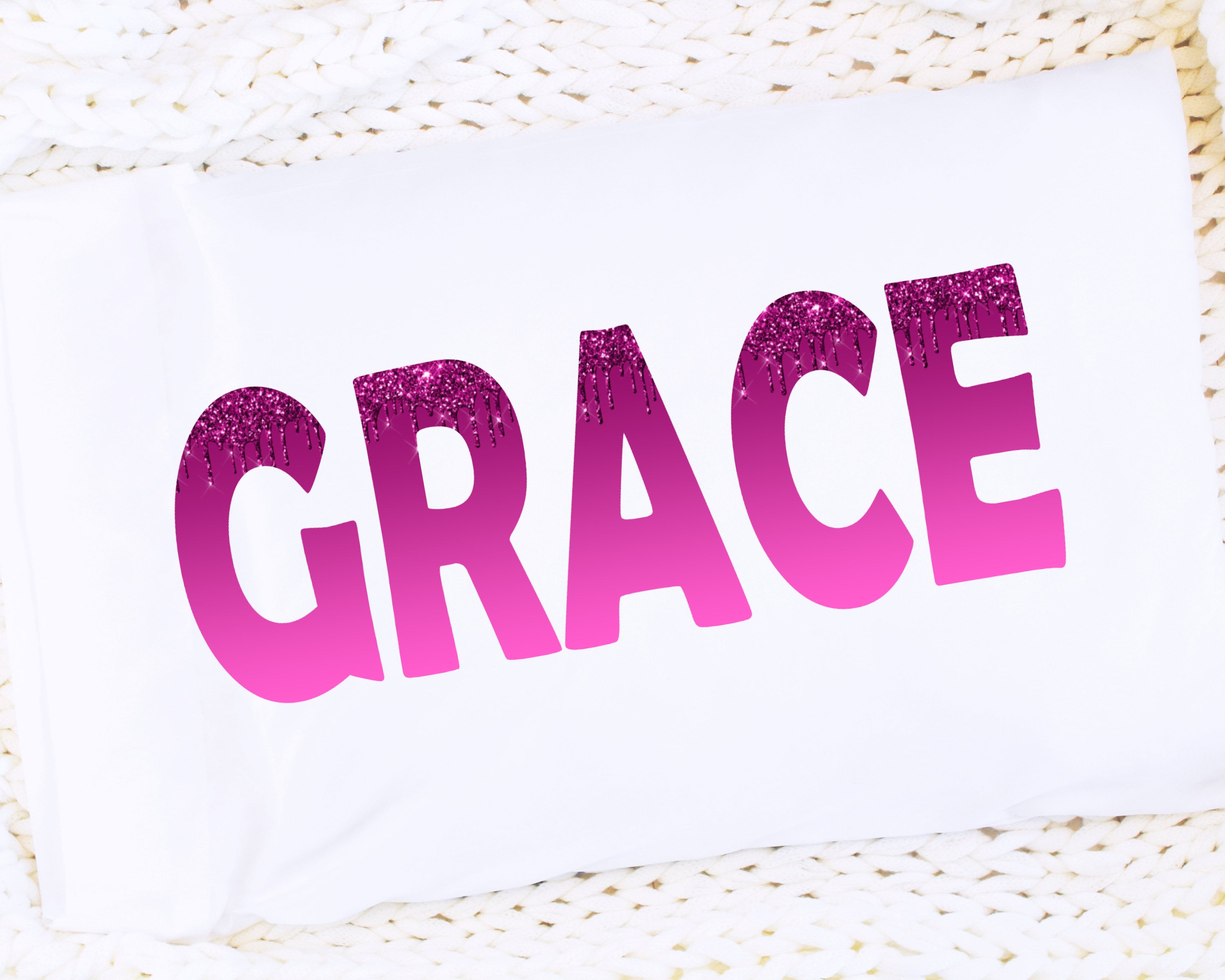 The Name Grace In Glitter