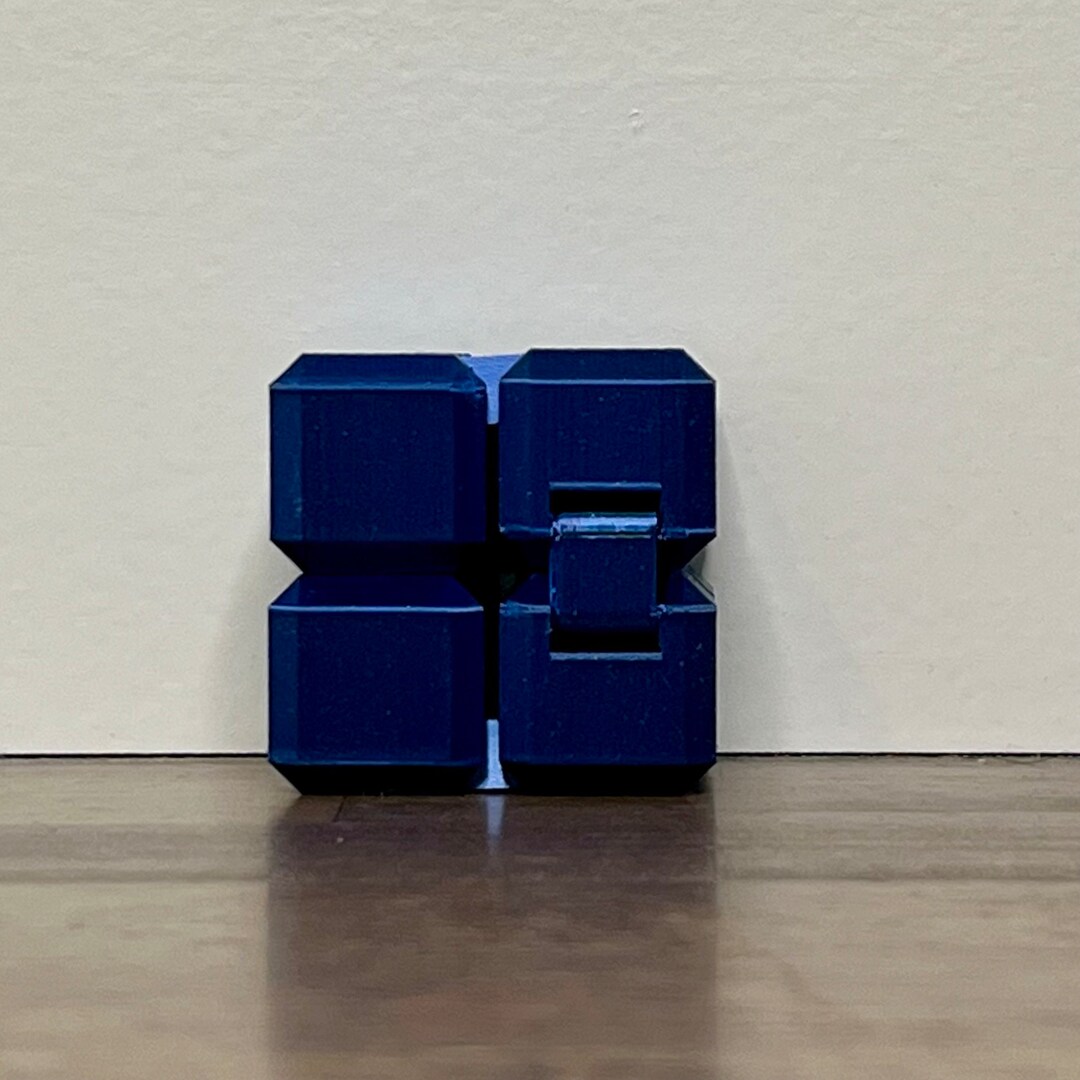 Fidget Cube Infinity Fidget Cube 3D Print Fidget Toy Gift - Etsy
