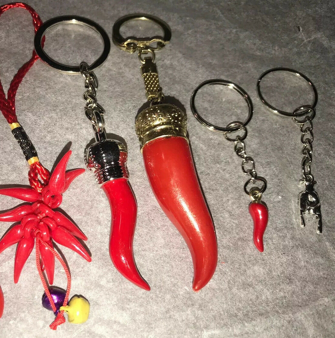 Italian Red Horns Cornicelli Amulets Evil Eye Malocchio 5 - Etsy.de