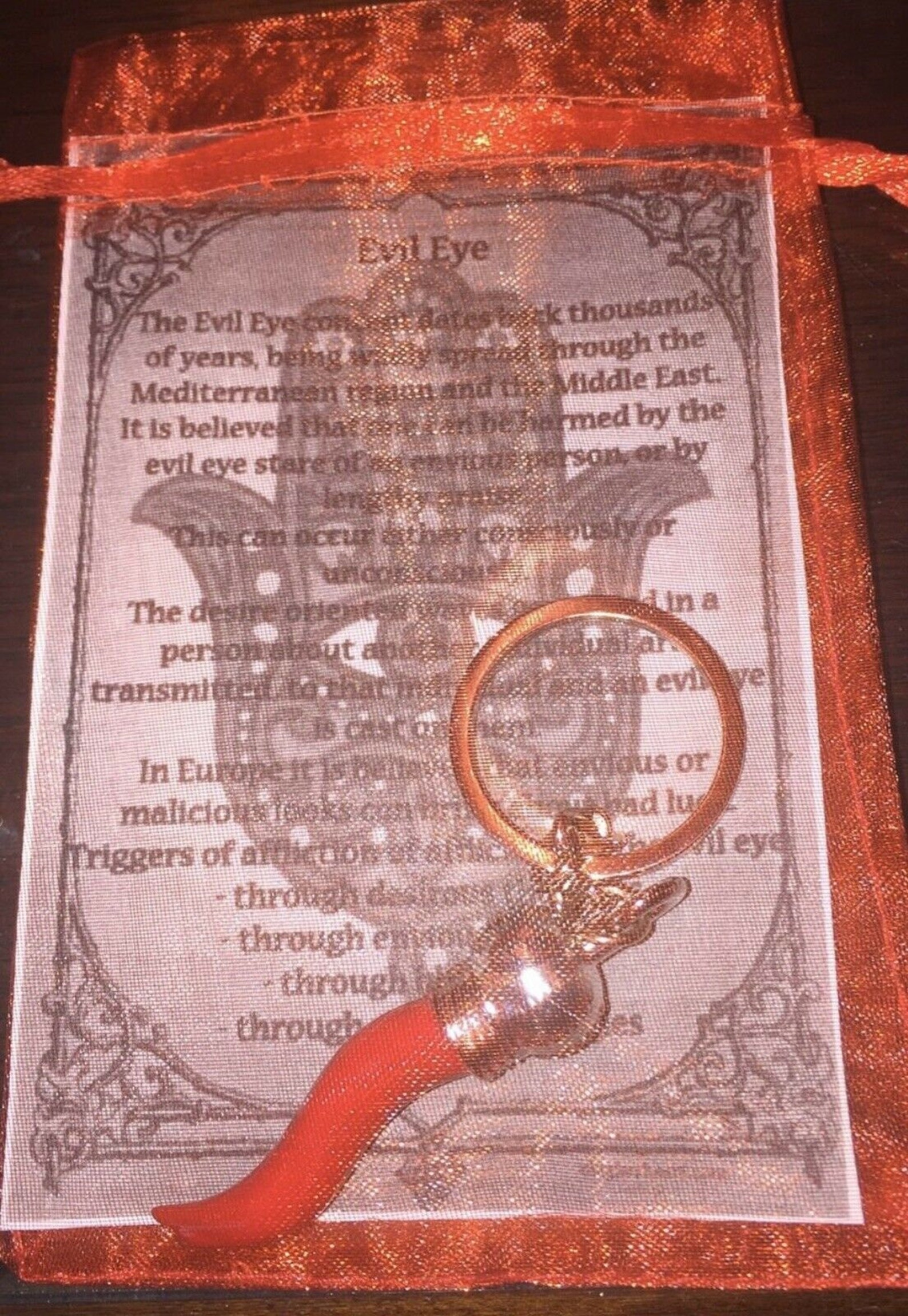 Italian Red Cornetti Set Of 2 Contro Il Malocchio Evil Eye - Etsy.de