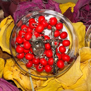 Pope St Francis Miraculous Rosary Blessed Miracle Prayer Card Papal ...